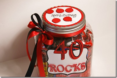 Count It All Joy!: 40 Rocks – Happy Birthday Gift for Sister-in-Law